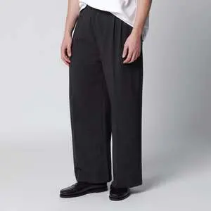 THESTROY Dark Inno Trousers In Viscose Blend