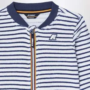 K-WAY Terry Cloth Striped Tracksuit