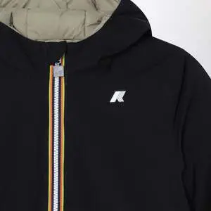 K-WAY Reversible Padded Jacket - Black