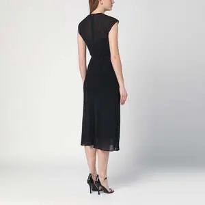 Calvin Klein Midi Dress With Belt And Cut-out Detail