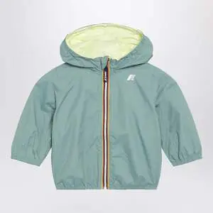 K-WAY Reversible Waterproof Jacket - Green