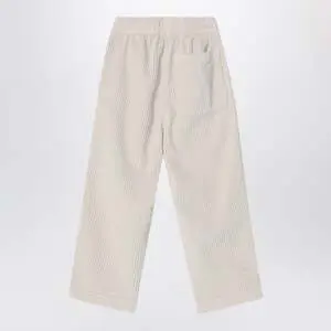 American Vintage Cru Ribbed Corduroy Trousers - Beige
