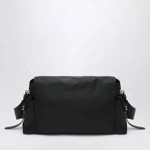 Prada Large Re-nylon Bag With Leather Details