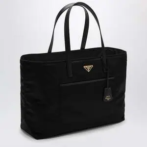 Prada Re-edition 1978 Large Re-nylon And Saffiano Shopping Bag