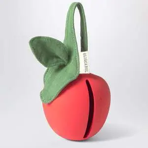 OLI & CAROL Apple-shaped Pacifier Case - Red