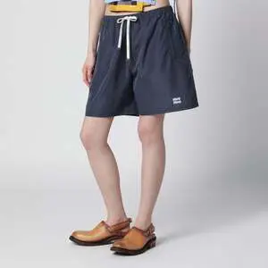Miu Miu Tec Fabric Windproof Bermuda Shorts