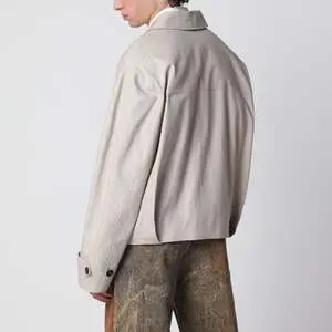 Séfr Short Cotton Trench Coat