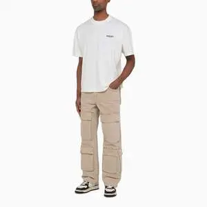 REPRESENT Beige Denim Cargo Trousers