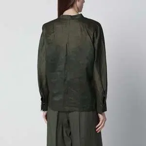 Max Mara Ramie Canvas Shirt