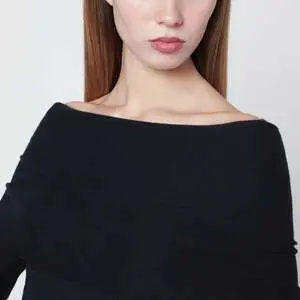 Max Mara Navy Lightweight Cashmere Sweater
