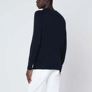 Tagliatore Cashmere Crew Neck Sweater - Blue