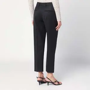 Prada Anthracite Wool Trousers