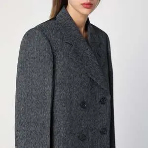 Prada Double-breasted Prince Of Wales Jacket