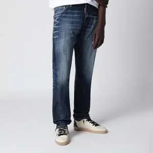 Dsquared2 Washed Effect Denim Jeans