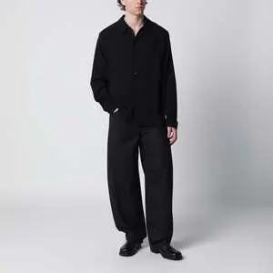 Séfr Sense Wool-blend Crêpe Shirt