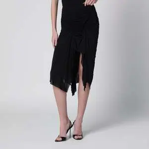 FRANCESCO MURANO Draped Skirt With Front Slit