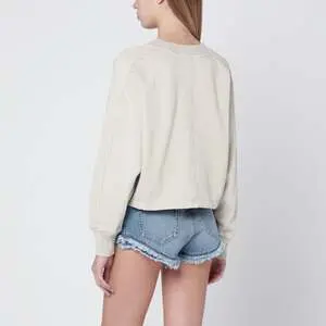 Isabel Marant Étoile Crewneck Sweatshirt With Embroidered Logo