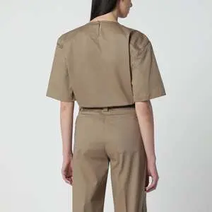 THELATEST Short-sleeve Cotton Top