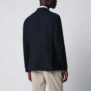 Tagliatore Single-breasted Textured Wool Jacket