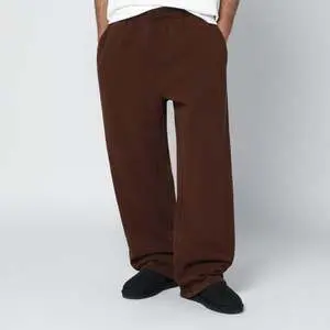 ENTIRE STUDIOS Dark Brown Cotton Joggers Brown