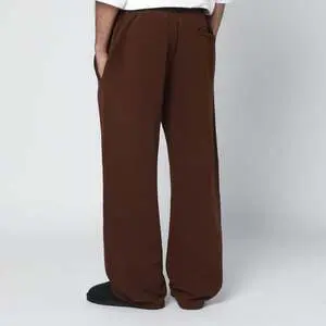 ENTIRE STUDIOS Dark Cotton Joggers - Brown