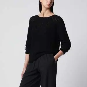 DUNST Loose-knit Cotton-blend Top