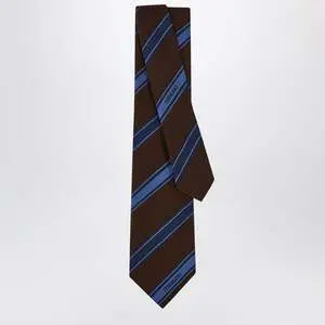 FERRAGAMO Regimental Jacquard Tie