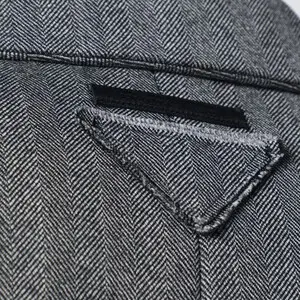 Prada Single-breasted Virgin Wool Coat