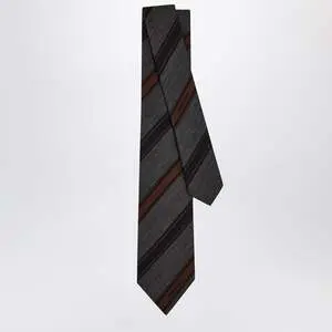 FERRAGAMO Regimental Jacquard Tie