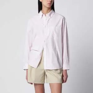 DUNST Striped Cotton-blend Shirt