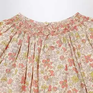 Bonpoint Pink Liberty Fabric Shirt