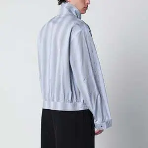 Dries Van Noten Textured Striped Zip Jacket