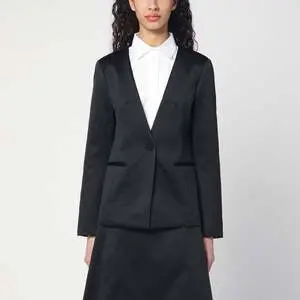 THE GARMENT Single-breasted Cotton Blend Jacket