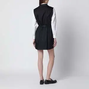Prada Sleeveless Re-nylon Shirt Dress
