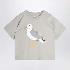MINI RODINI T-shirt With Seagull Print