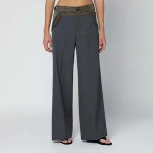 Sacai Full Length Pants For Women