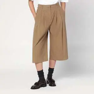 MKDT STUDIO Cotton Long Bermuda Shorts