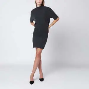 Jacquemus Dark Wool And Cashmere Dress