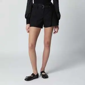 Sacai Loose Fit Shorts For Women