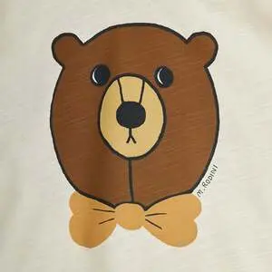 MINI RODINI Bear Print T-shirt
