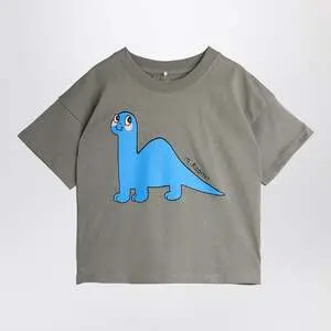 MINI RODINI Loose Fit Dino T-shirt