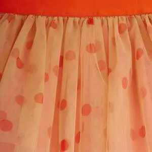 MINI RODINI Polka Dot Tulle Skirt