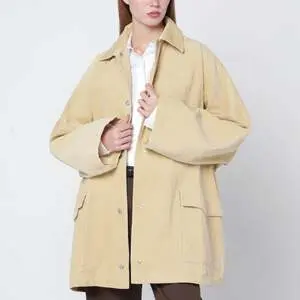 TOTEME Corduroy Overshirt Jacket - Beige