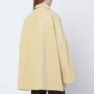 TOTEME Corduroy Overshirt Jacket - Beige
