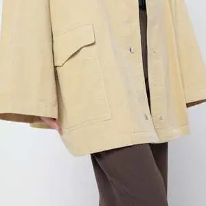 TOTEME Corduroy Overshirt Jacket - Beige