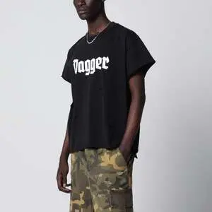 DAGGER Cotton Distressed T-shirt