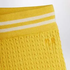 MINI RODINI Cable Knit Shorts