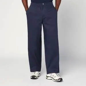 Moncler X Gilga Farm Cotton Gabardine Trousers - Blue