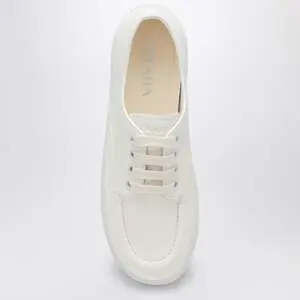Prada Hammered Leather Sneakers