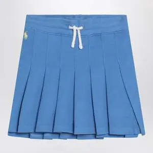 Polo Ralph Lauren Pleated Mini Skirt With Embroidered Logo